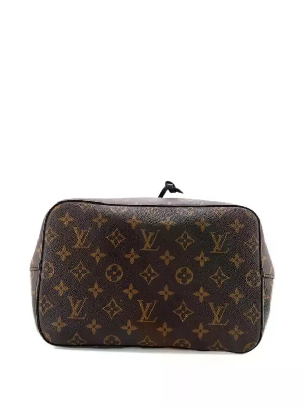 LOUIS VUITTON Neonoe Handbag Monogram Canvas With Leather Mm Bucket Bag - Brown
