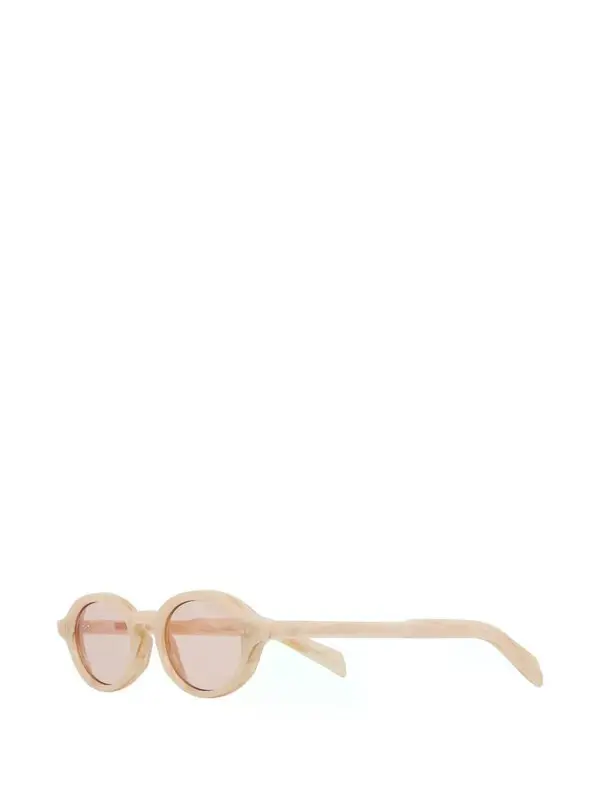CUTLER & GROSS Gr13 Oval-frame Sunglasses - Neutrals