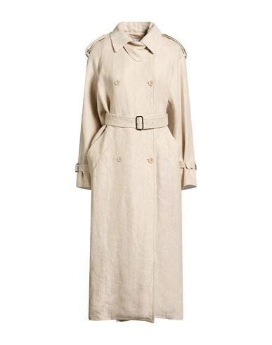 Max Mara Overcoat & Trench Coat Size Linen