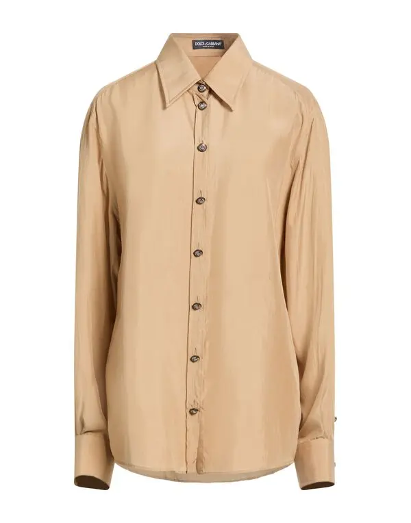 Dolce & Gabbana Shirt Sand Size Silk