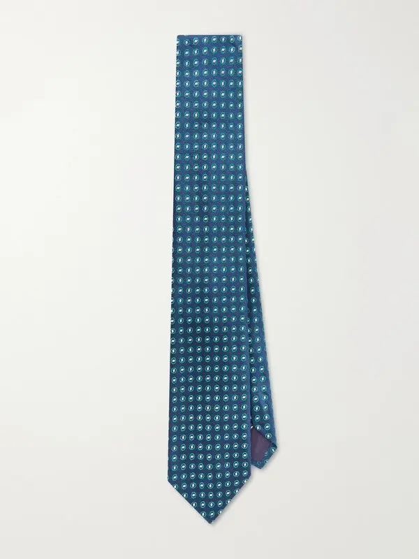 Charvet 8.5cm Silk-jacquard Tie
