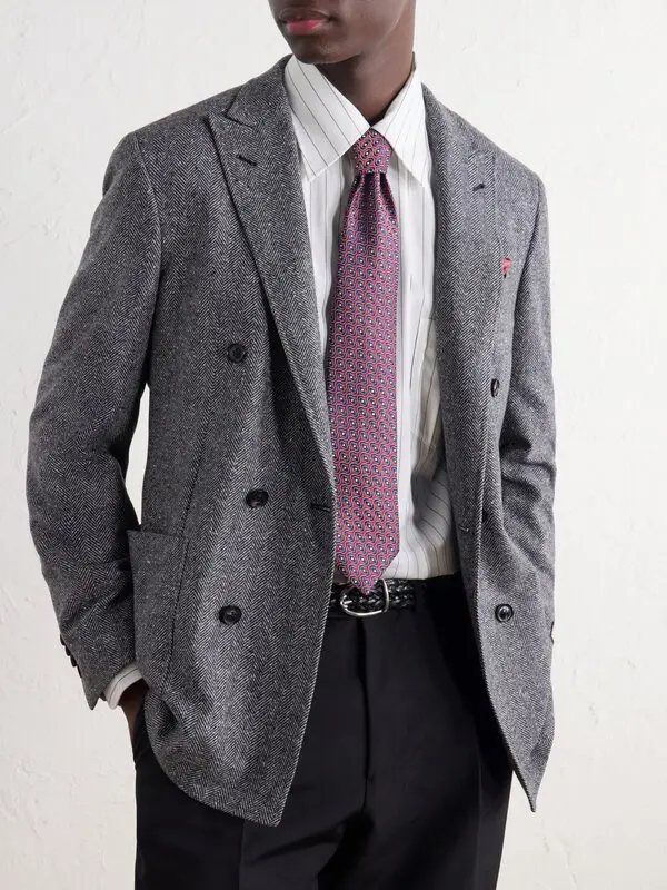 Charvet 8.5cm Silk-jacquard Tie