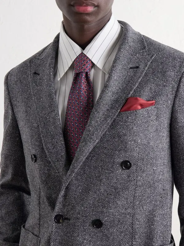 Charvet 8.5cm Silk-jacquard Tie