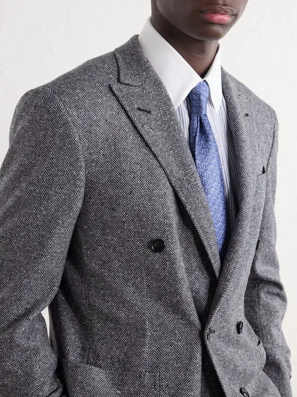 Charvet 8.5cm Silk-jacquard Tie