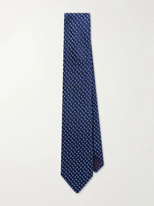 Charvet 8.5cm Silk-jacquard Tie