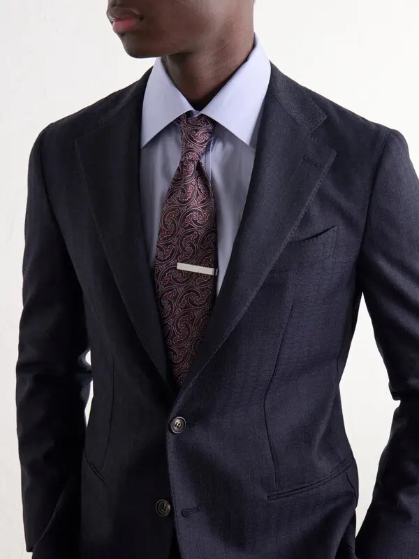 Charvet 8.5cm Paisley-jacquard Silk-woven Tie