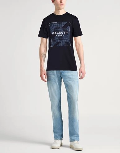 HACKETT  T-shirt Midnight Size Cotton