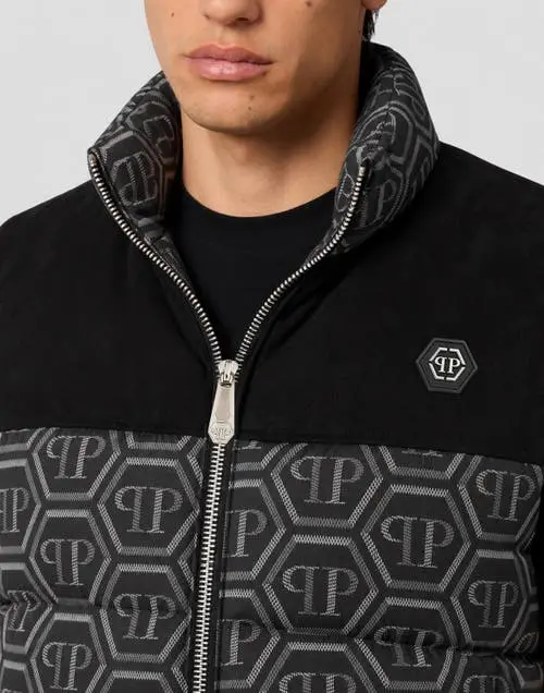 Philipp Plein Nylon Vest Monogram