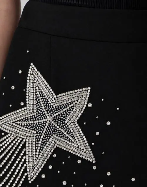 Philipp Plein Mini Skirt Space Zodiac