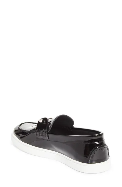 CHRISTIAN LOUBOUTIN Chambeliboat Donna Leather Loafer Sneaker