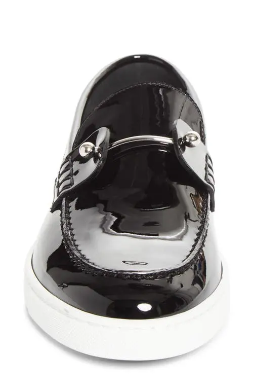 CHRISTIAN LOUBOUTIN Chambeliboat Donna Leather Loafer Sneaker