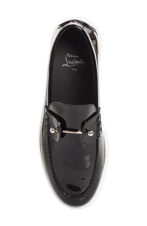 CHRISTIAN LOUBOUTIN Chambeliboat Donna Leather Loafer Sneaker