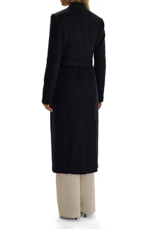 FAVORITE DAUGHTER The Molly Tie Waist Wool Blend Coat