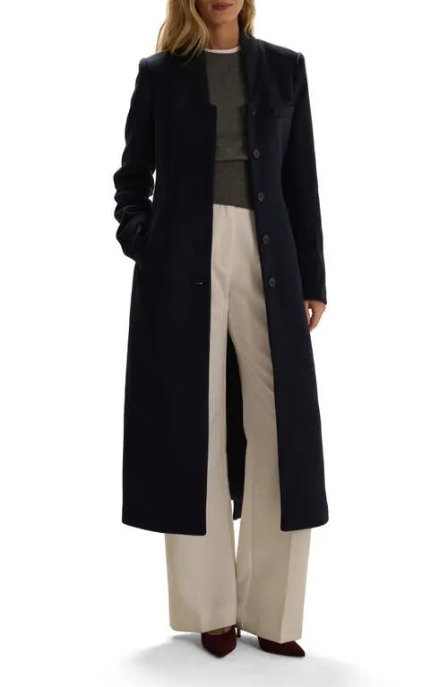 FAVORITE DAUGHTER The Molly Tie Waist Wool Blend Coat