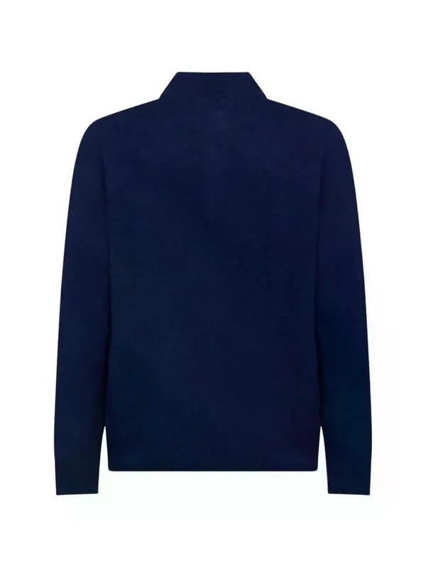 MC2 SAINT BARTH Sb Legacy Embroidered Sweater - Blue
