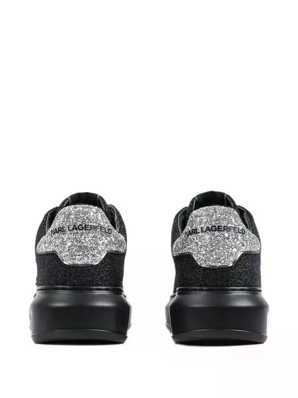 Karl Lagerfeld Kapri Glitter-effect Sneakers
