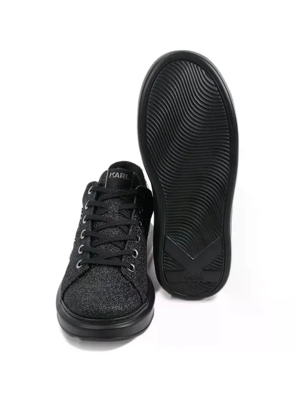 Karl Lagerfeld Kapri Glitter-effect Sneakers