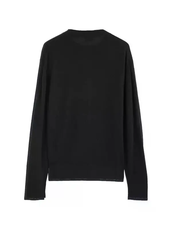 FERRAMENTA Crew-neck Long-sleeved Sweater