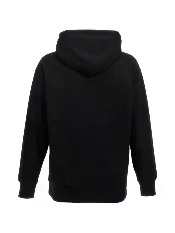 Comme Des Garçons Logo-print Cotton Hoodie