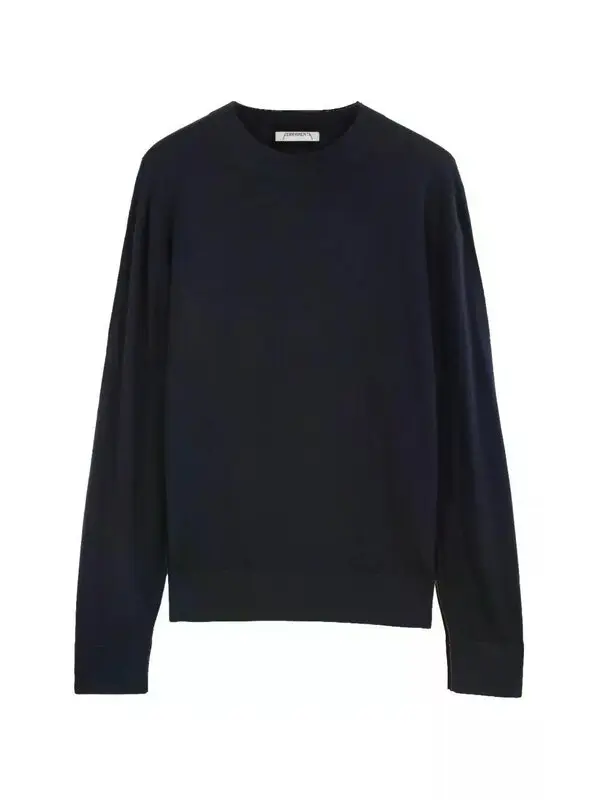 FERRAMENTA Crew-neck Long-sleeve Sweater