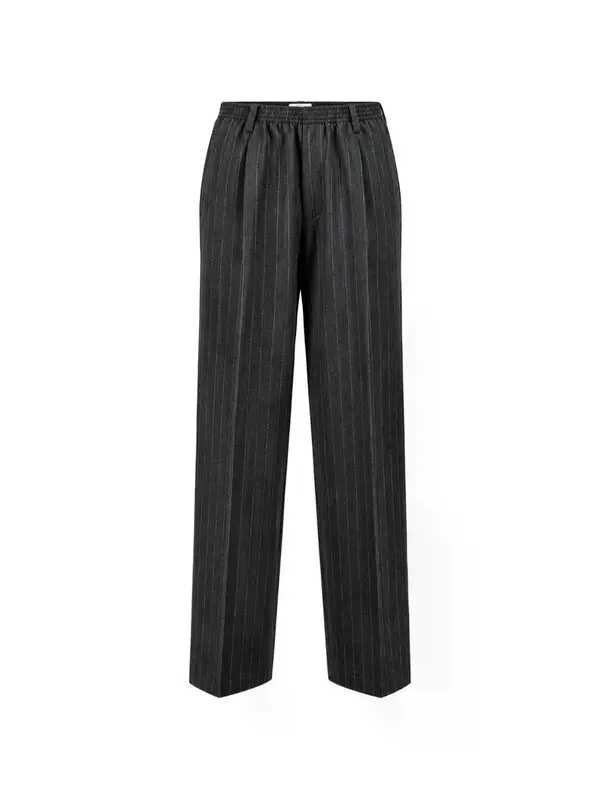 CELLAR DOOR Pinstriped Elasticated-waist Trousers