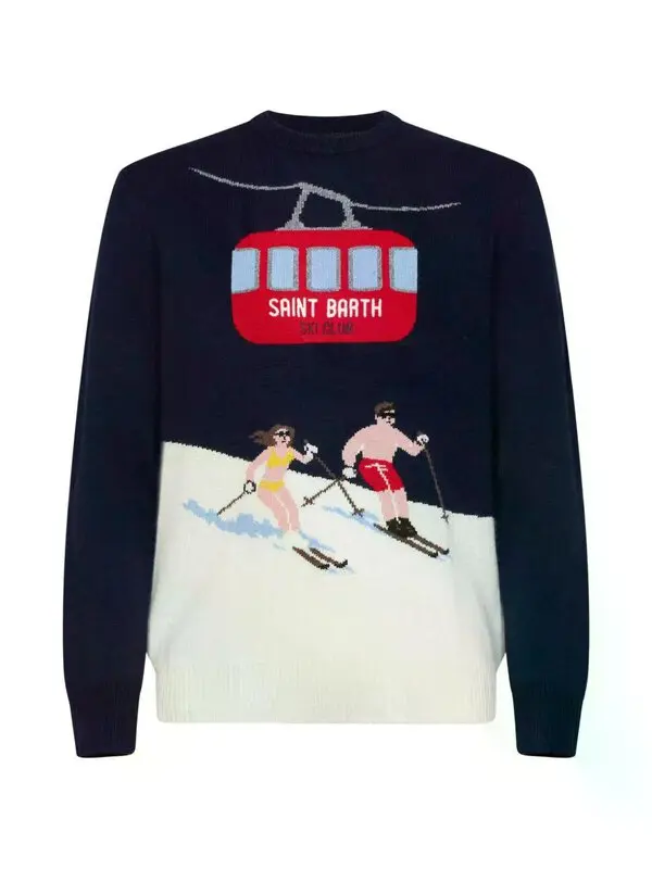 MC2 SAINT BARTH Jacquard-knit Sweater