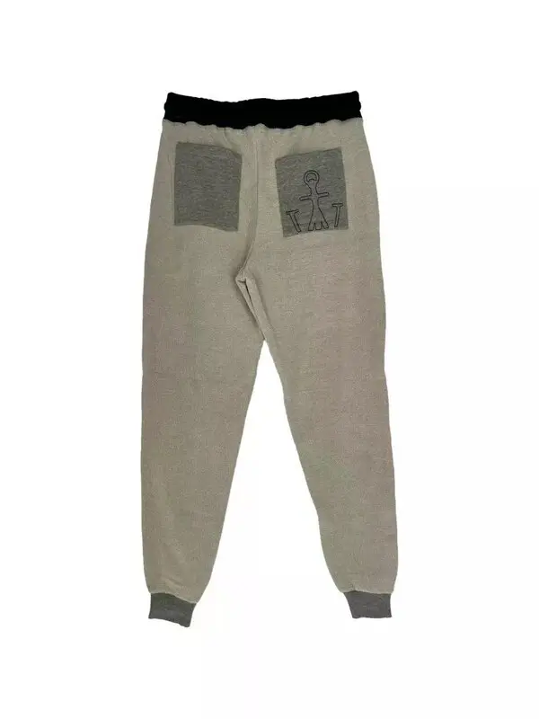 JW Anderson Color-block Drawstring Track Pants - Blue