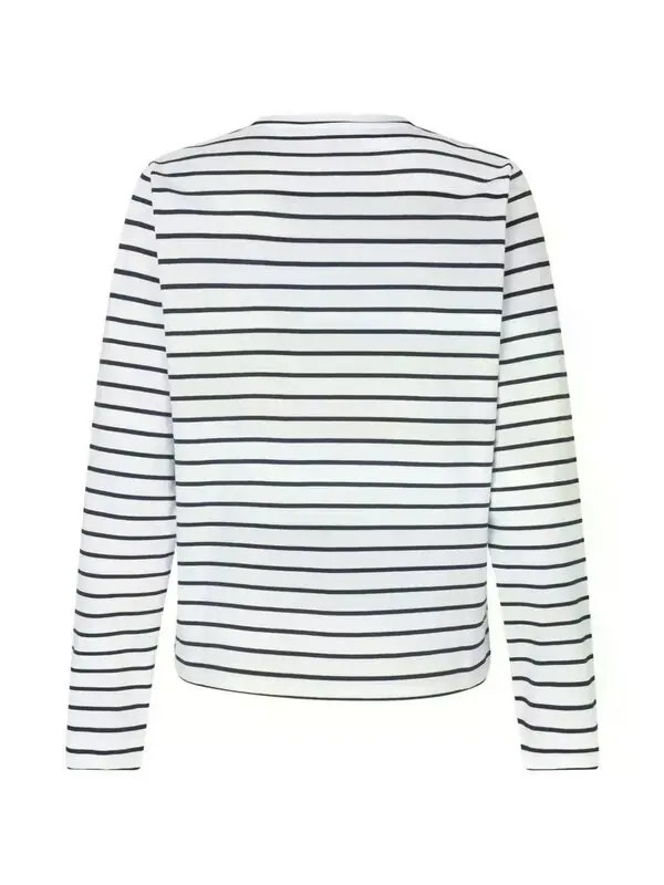 Samsøe Samsøe Sacamino Striped Long-sleeve T-shirt