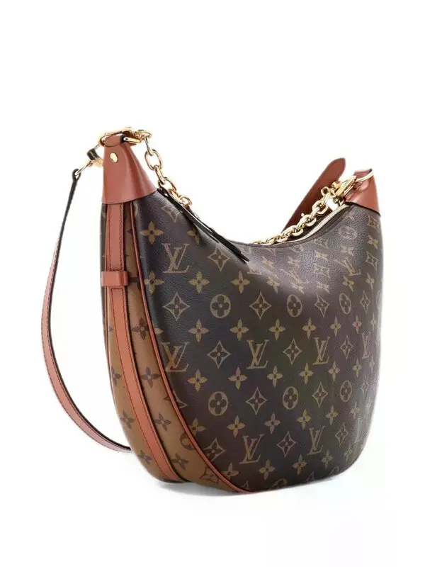 LOUIS VUITTON Loop Reverse Monogram Canvas Hobo Bag