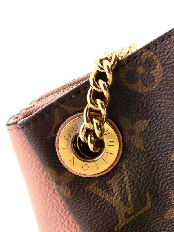 LOUIS VUITTON Surene Handbag Monogram Canvas With Leather Bb Shoulder Bag