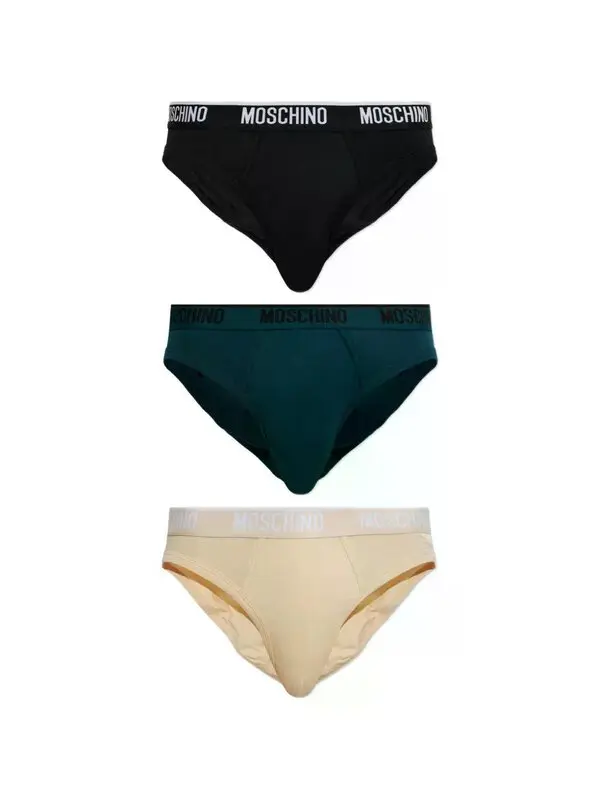 Moschino Logo-waistband Briefs