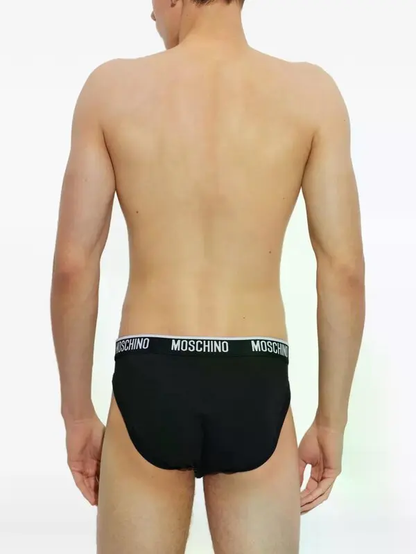 Moschino Logo-waistband Briefs