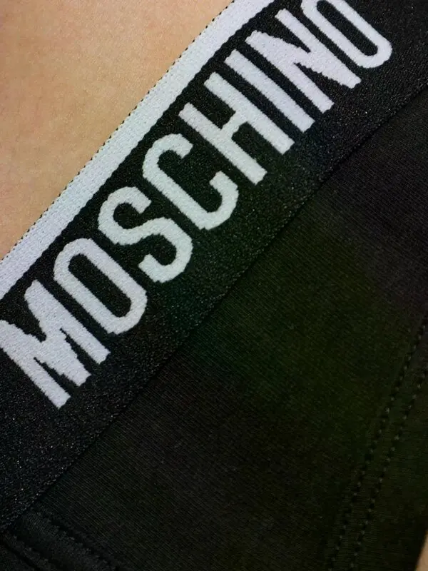 Moschino Logo-waistband Briefs