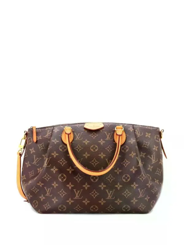 LOUIS VUITTON Turenne Handbag Monogram Canvas Mm Satchel - Brown