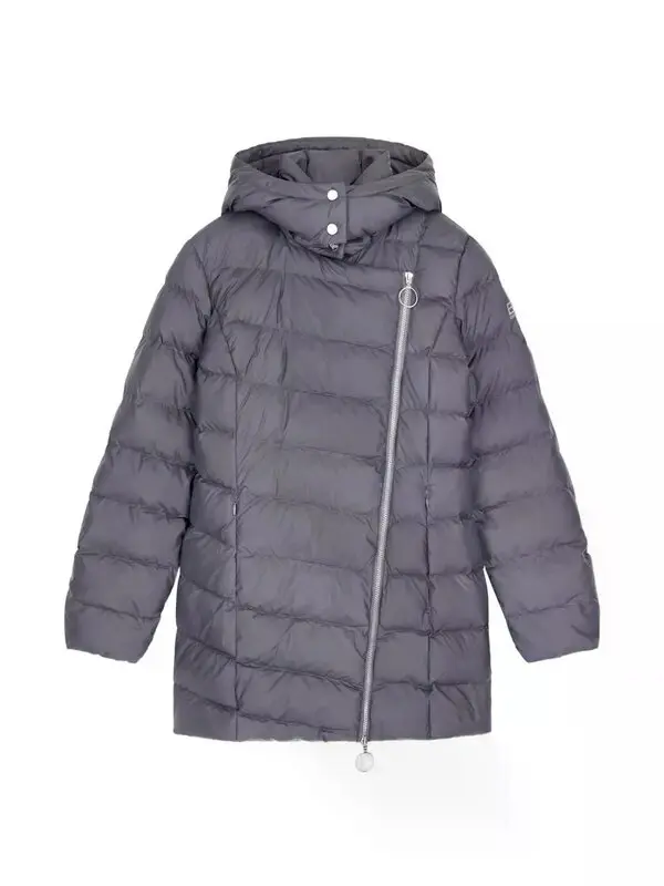 EA7 Quilted Hooded Jacket