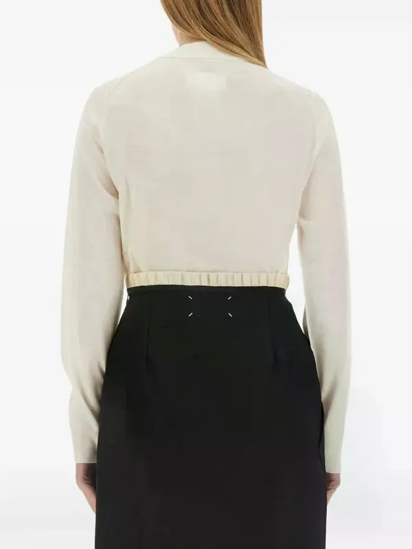 MAISON MARGIELA High-neck Wool Sweater