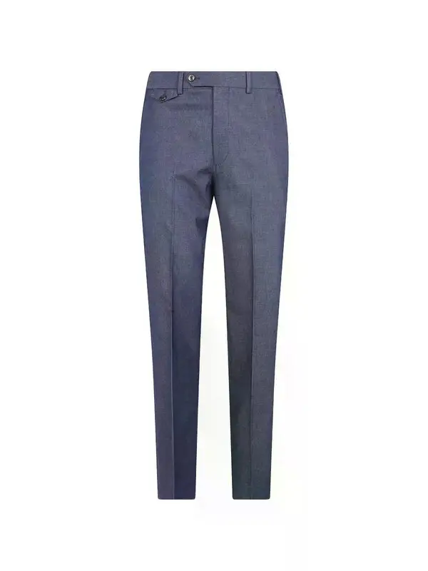 PT TORINO Pressed-crease Tailored Trousers