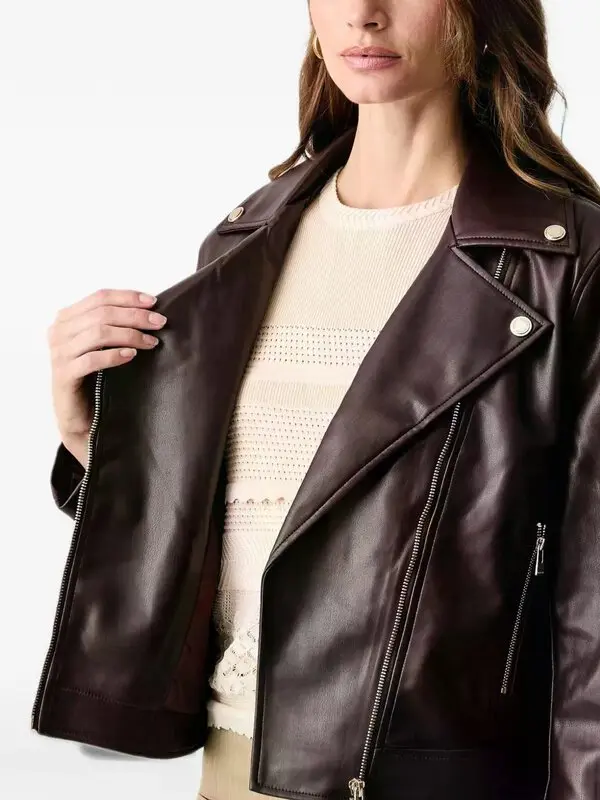 MORGAN Asymmetric-zip Biker Jacket