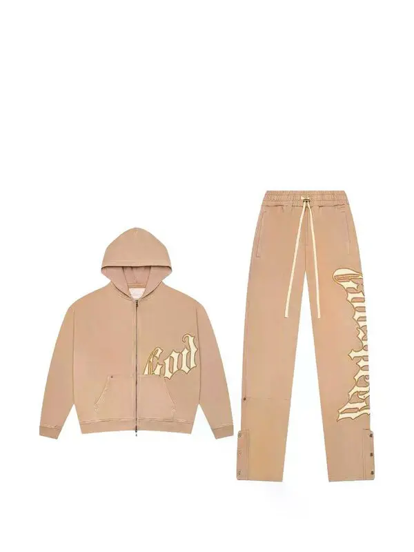 GODSPEED Og Logo-patch Zip-up Tracksuit
