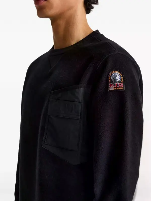 PARAJUMPERS Pernhos Patch-pocket Fleece Sweatshirt