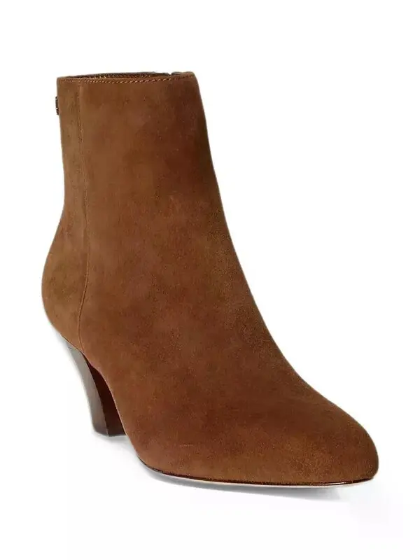 Ralph Lauren Emersyn Suede Ankle Boots - Brown
