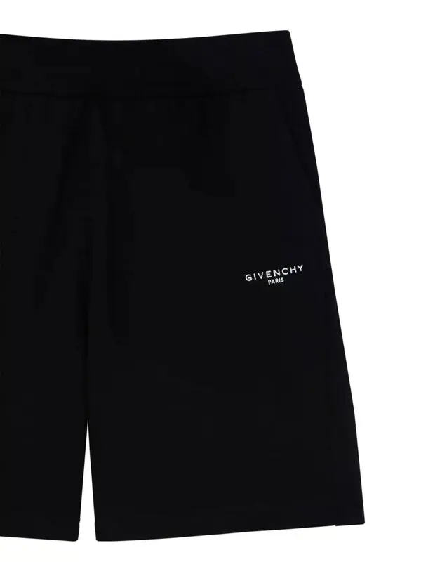 Givenchy Couture Seam Bermuda Shorts In Fleece