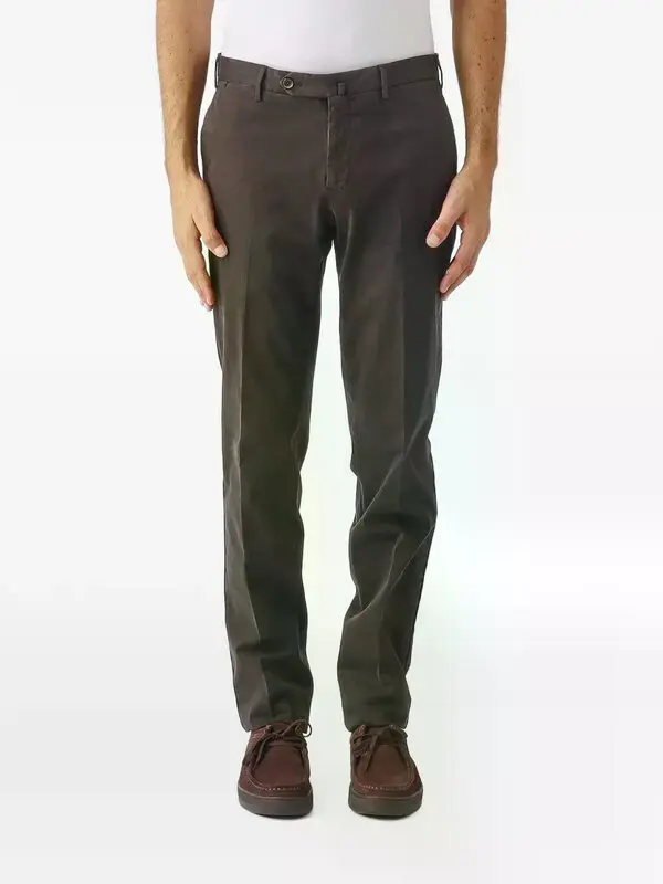 PT TORINO Pressed-crease Tailored Trousers