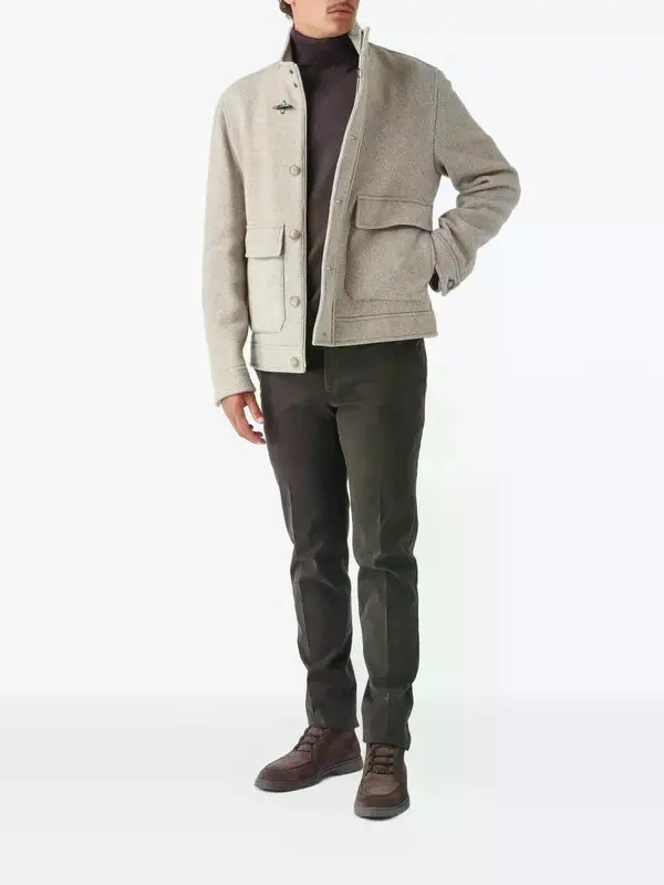PT TORINO Pressed-crease Tailored Trousers