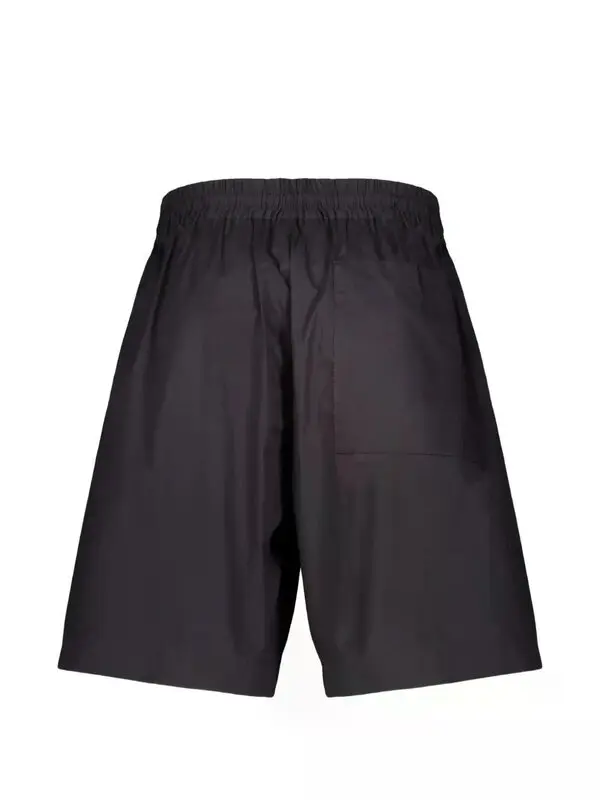 EA7 Logo-patch Drawstring Shorts