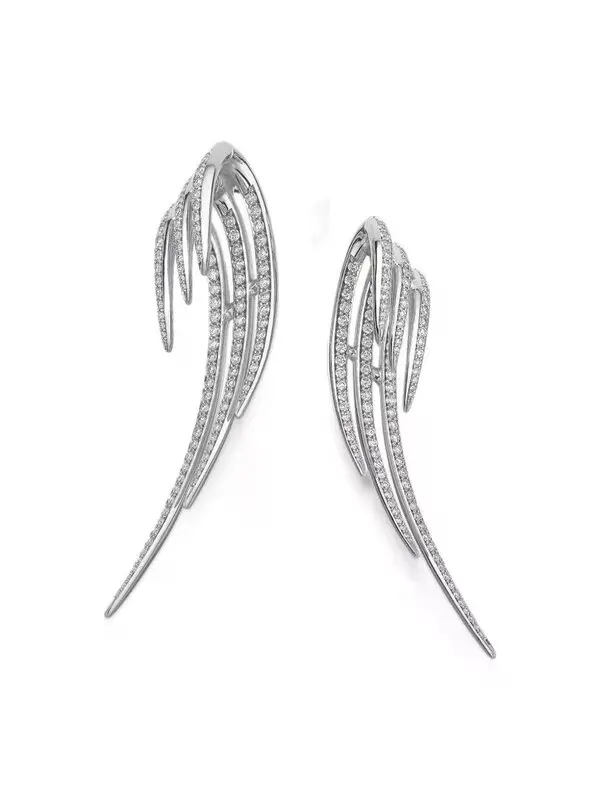 SHAUN LEANE Armis Diamond Earrings