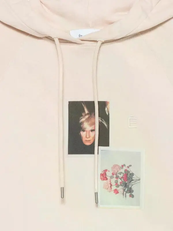 Études Studio Polaroid-patch Drawstring Hoodie