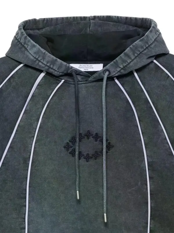 Études Studio Sky Embroidered Piping Hoodie