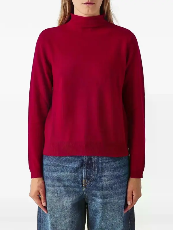 Max Mara Biada High-neck Sweater - Red