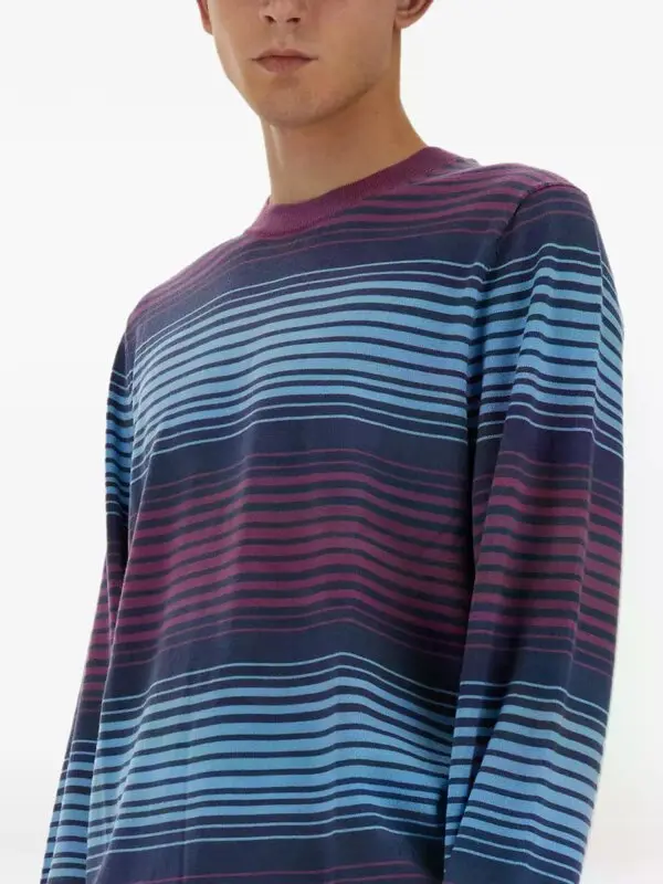 Paul Smith Striped Merino Wool Sweater